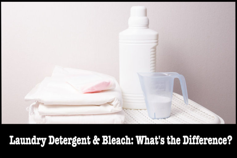 Laundry Detergent & Bleach: What's the Difference? - All About Detergents